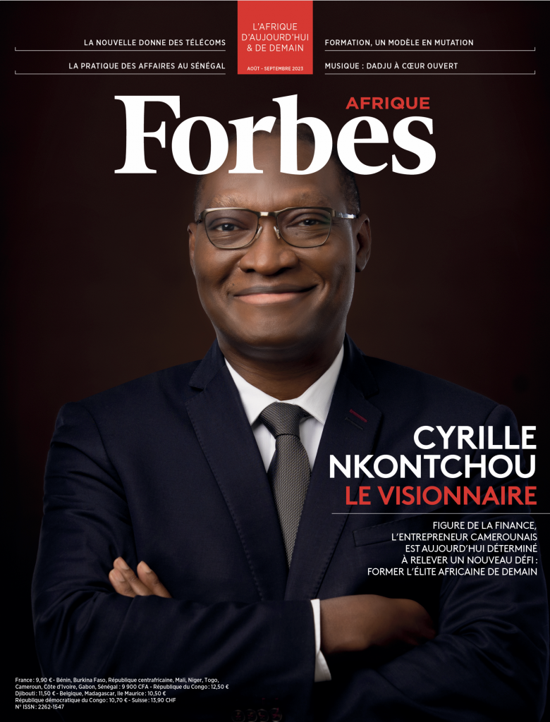Forbes Afrique N° 74 I Dossier Formation I Cyrille NKONTCHOU, le ...