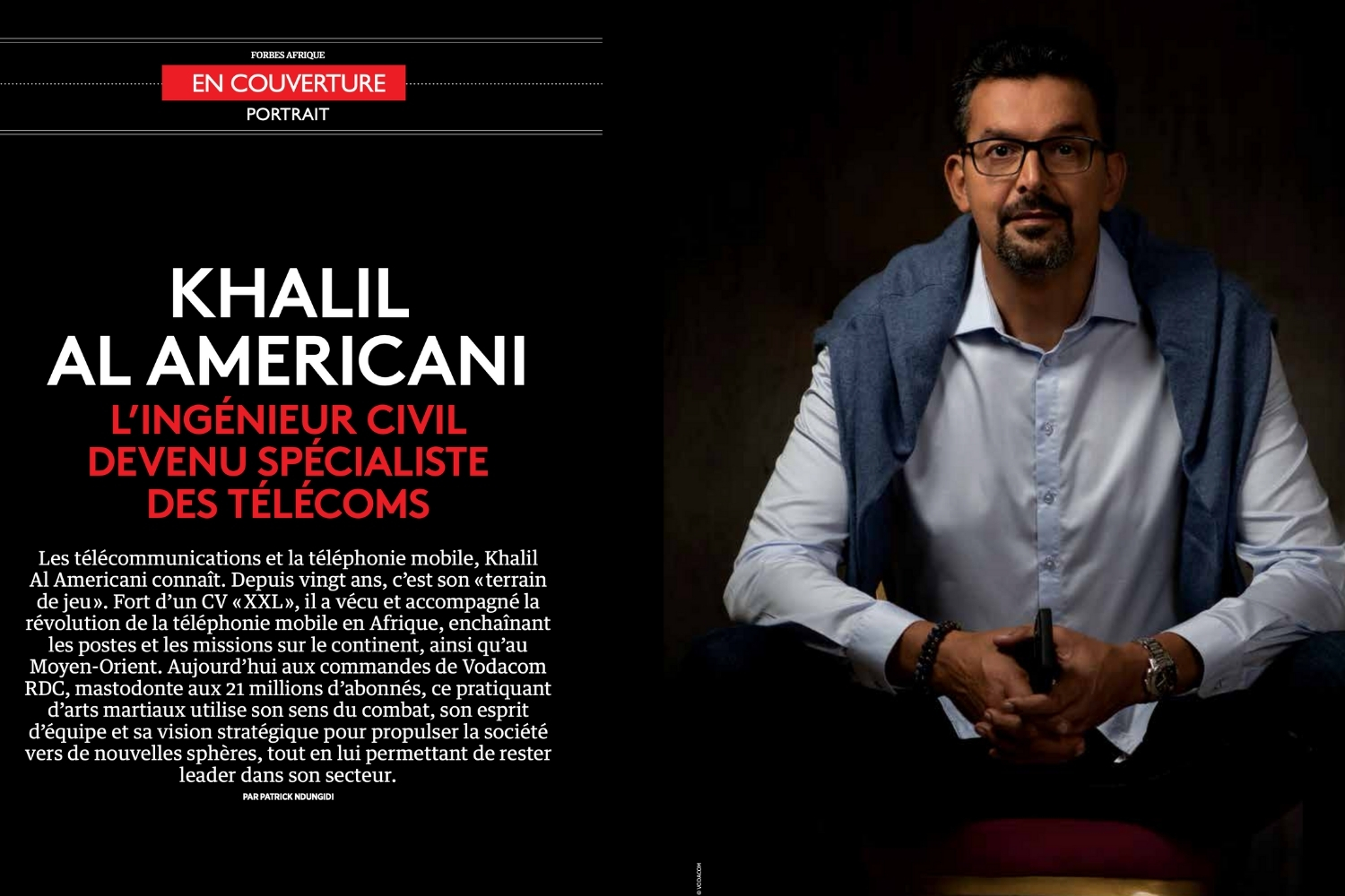 Forbes Afrique I Télécoms I Khalil Al Americani en mission : la méthode ...