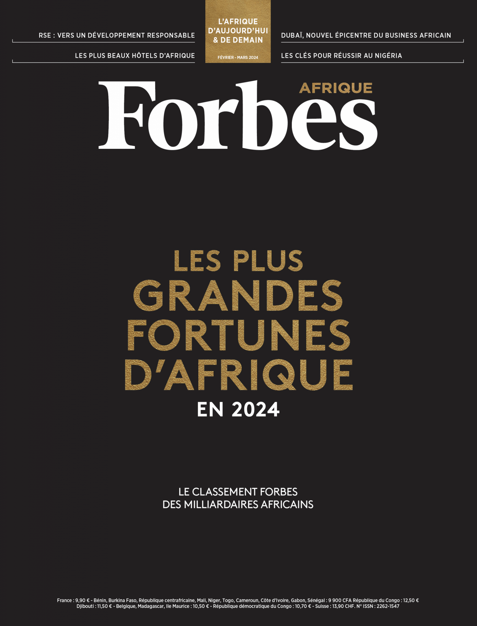 Forbes Afrique I Édition 78 I *À La Une : Jean-Louis Billon, Un Homme ...