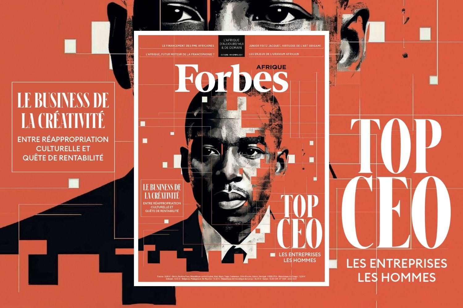 Forbes Afrique I Au Sommaire de l'Édition N°81 I Oct.-Nov.2024 I TOP CEO